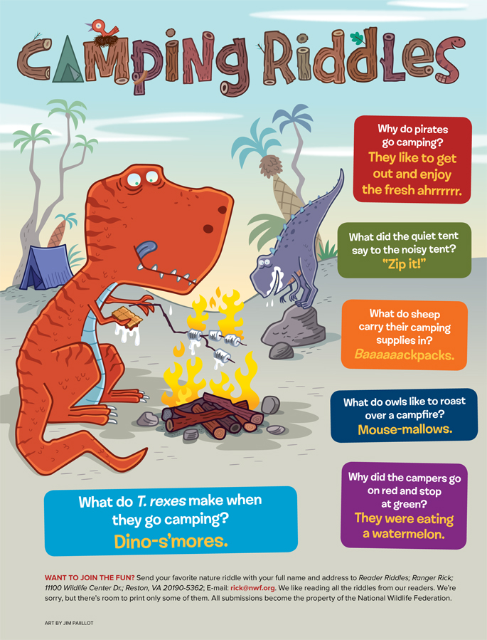 Camping Riddles - NWF | Ranger Rick