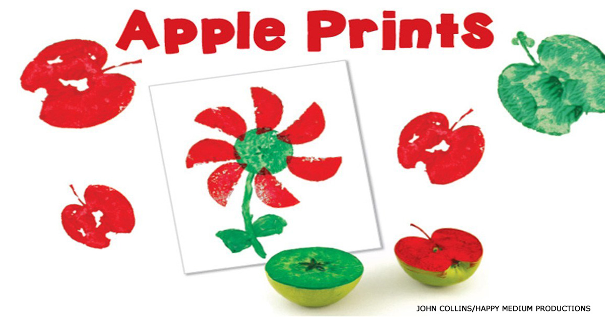 Make Apple Prints - NWF | Ranger Rick