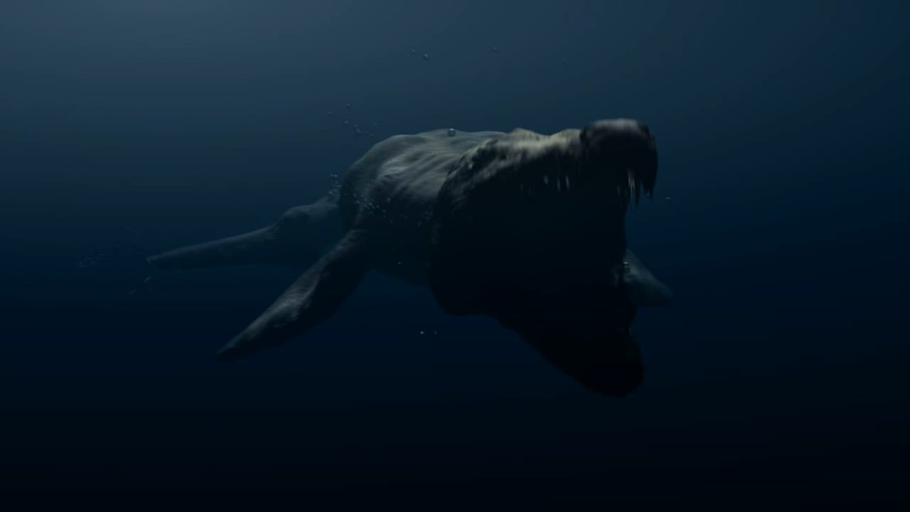 Kronosaurus Swimming - NWF | Ranger Rick