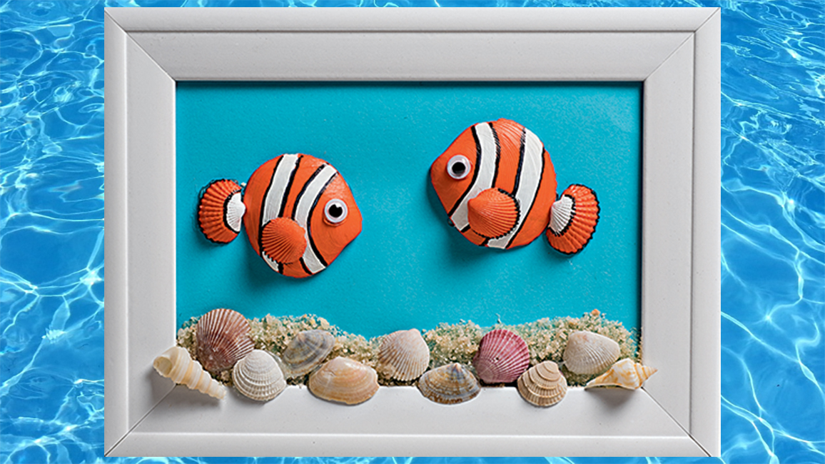 Create a Fishy Seashell Scene - NWF | Ranger Rick
